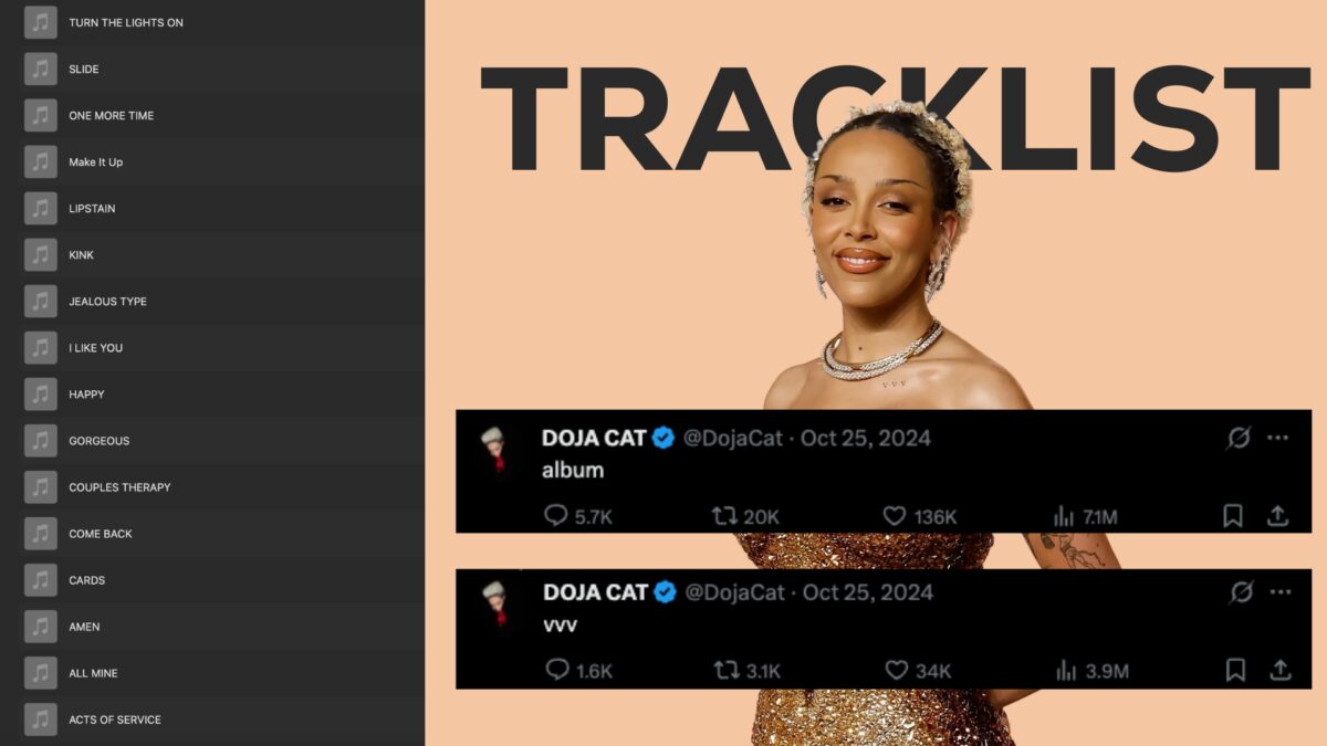 Doja Cat Taunts Track List of Upcoming Albums – HipHopVR