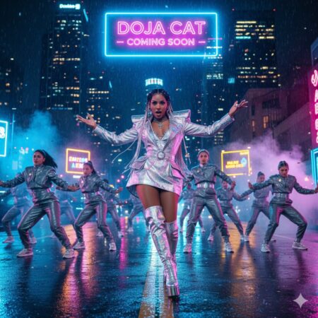 Doja Cat Spotted Filming a High-Energy Dance Visual in Downtown Los ...