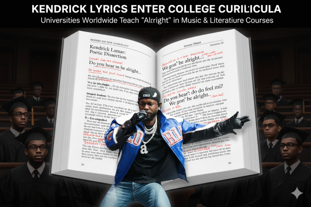 Kendrick Lamar Lyric Is Now Being Taught in College Music Courses ...